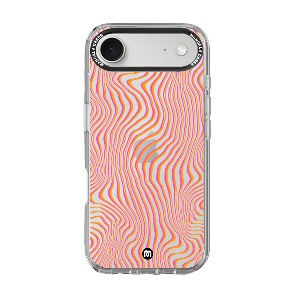 Funda Orange Movement iphone | Mandala Cases